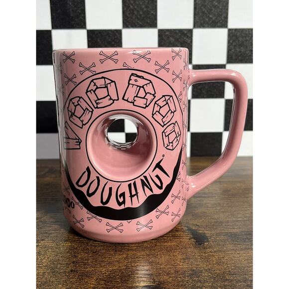 VOODOO DOUGHNUT | Dining | Voodoo Doughnut Coffee Mug Cup Pink The ...